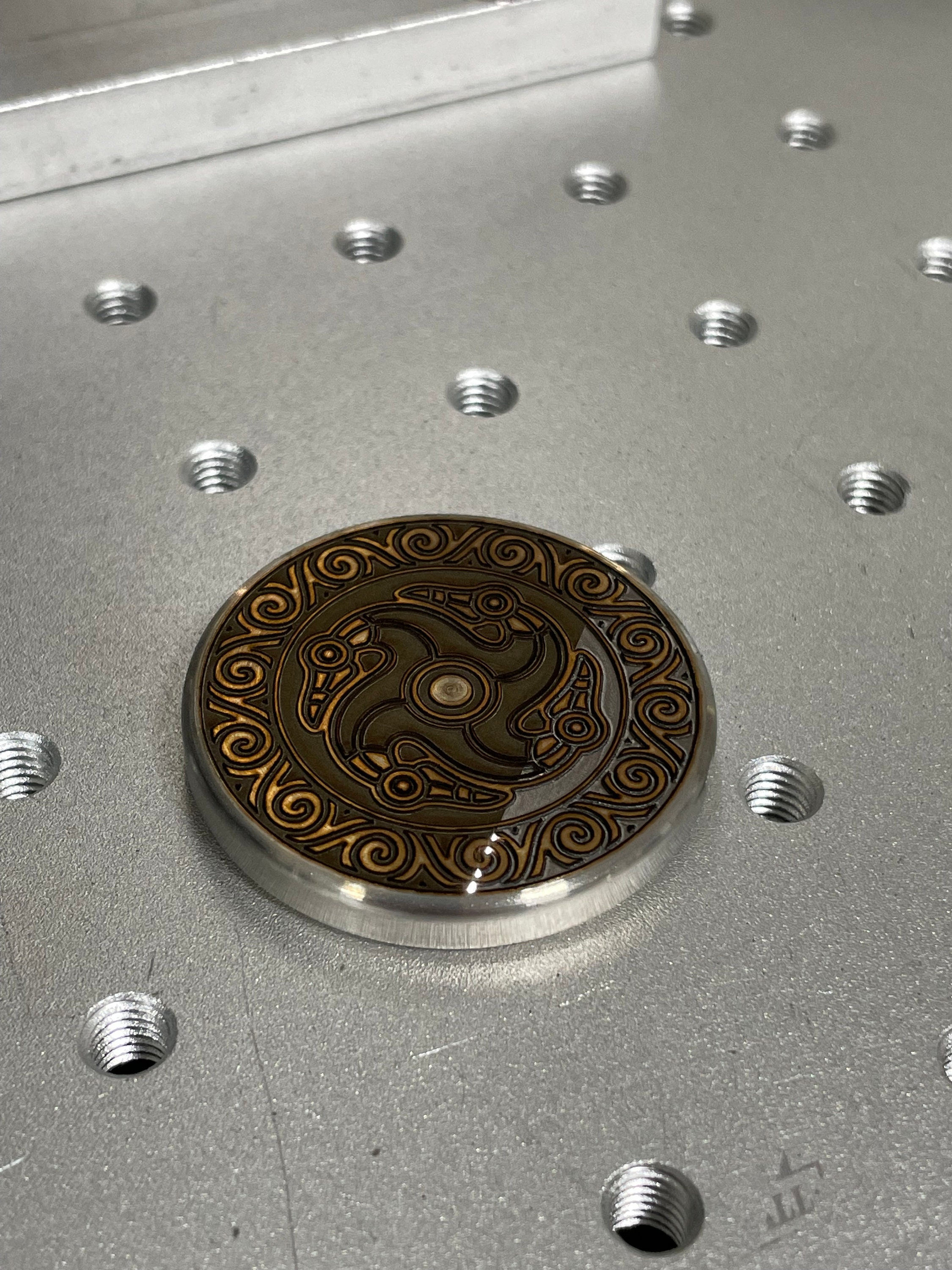 39mm Viking/celtic Coin Stainless Steel Challenge Coin - Etsy