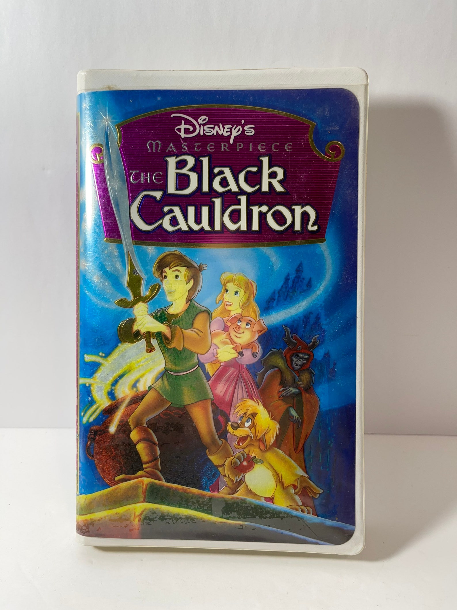 The Black Cauldron 1998 VHS Masterpiece Collection White | Etsy