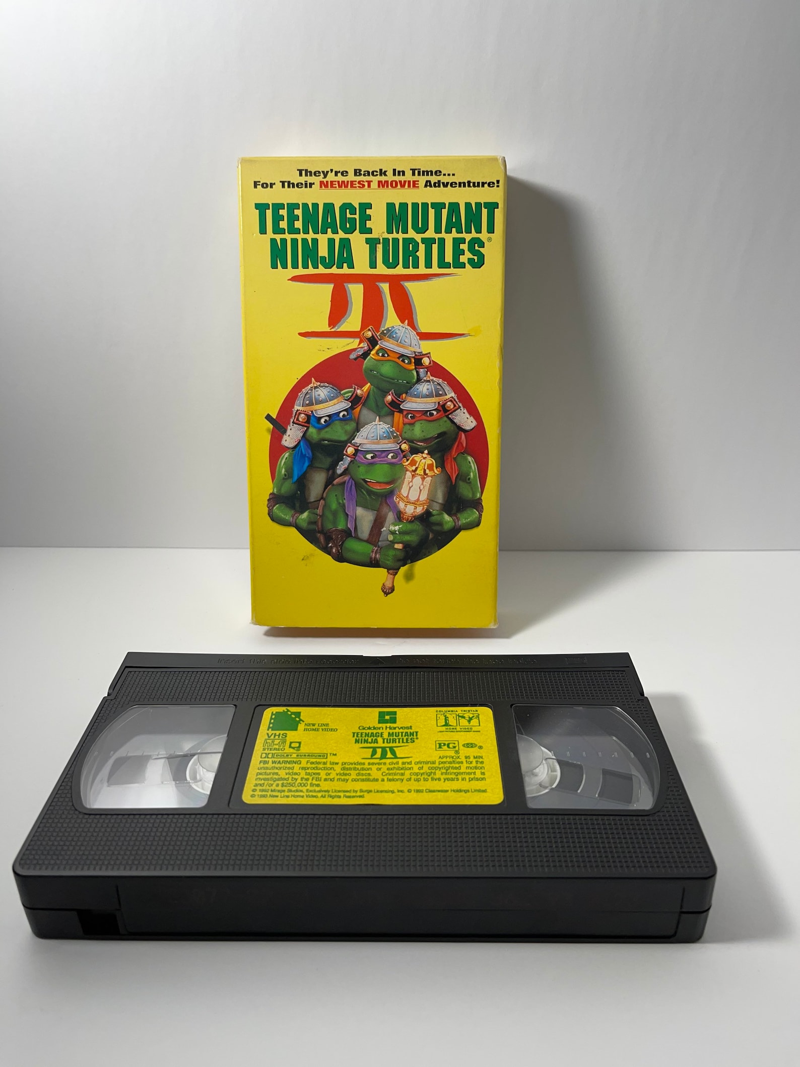Teenage Mutant Ninja Turtles 3 on VHS | Etsy