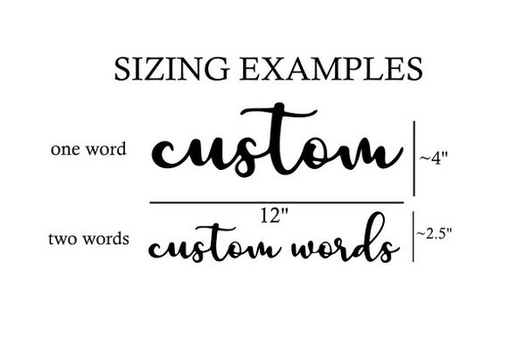 Metal Wall Decor Word Art