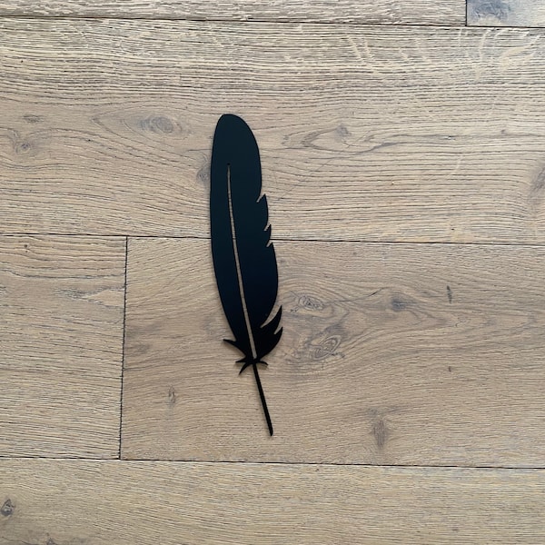 Metal Feathers - Etsy