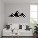 Rustic Metal Mountain Wall Art Vector Style. - Etsy