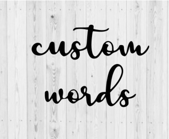 Metal Wall Decor Word Art
