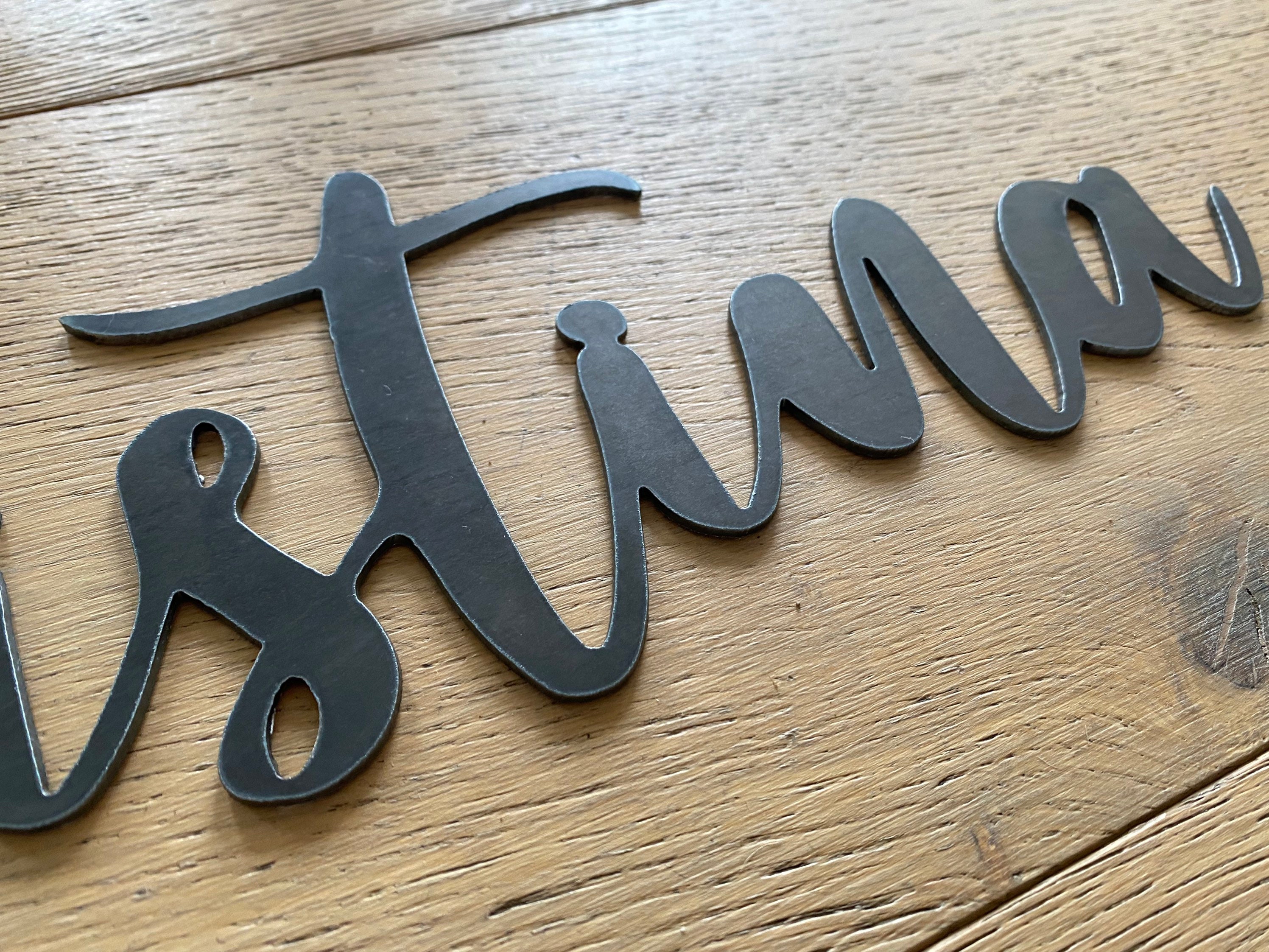 Custom Nursery Kids Room Metal Sign Custom Nursery Name - Etsy