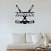 Customized Hockey Stick Sign With Your Name - Personalized Sports Wall ...