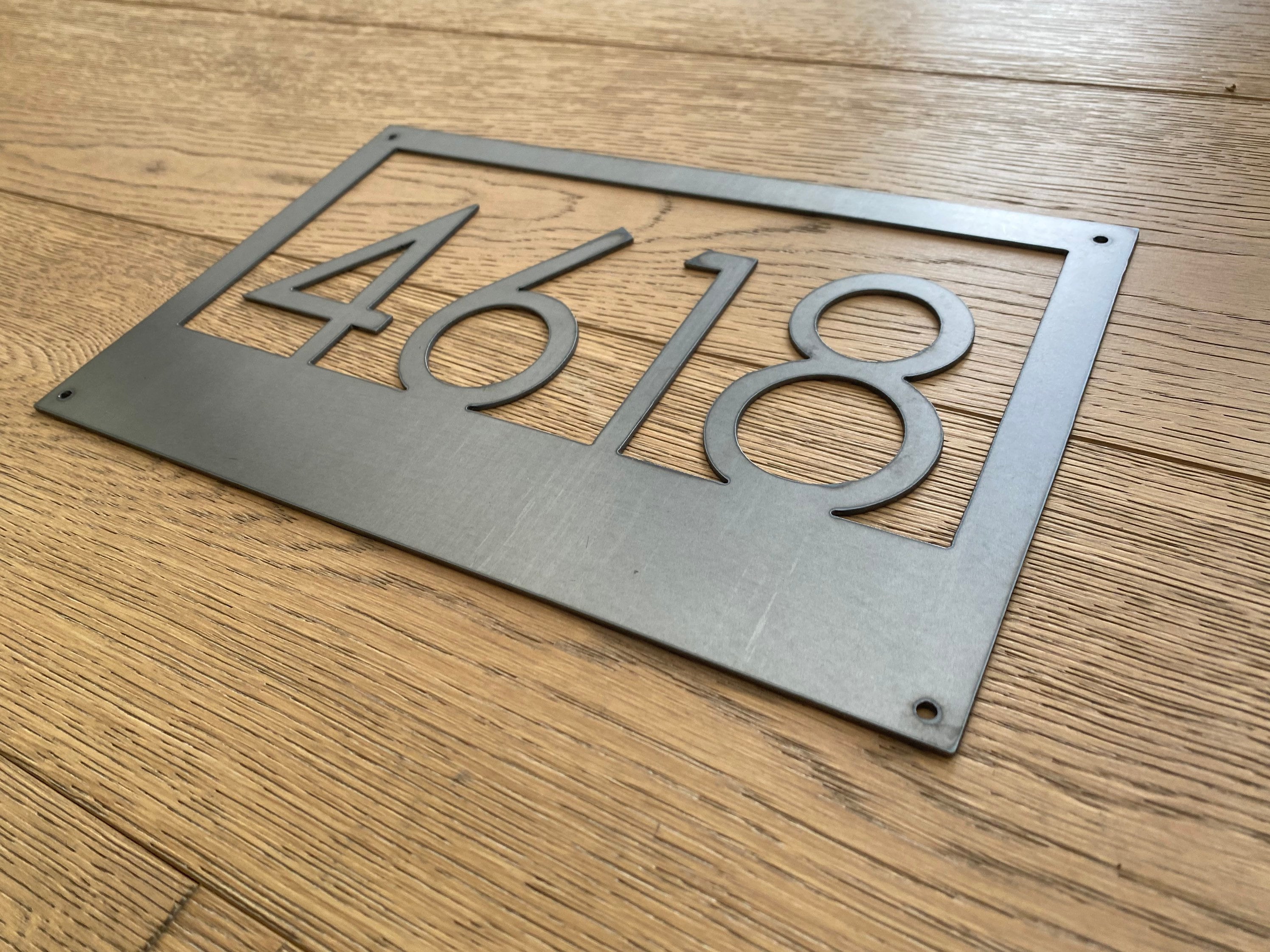 Metal House Number Sign Address Sign Home Address Metal - Etsy Canada