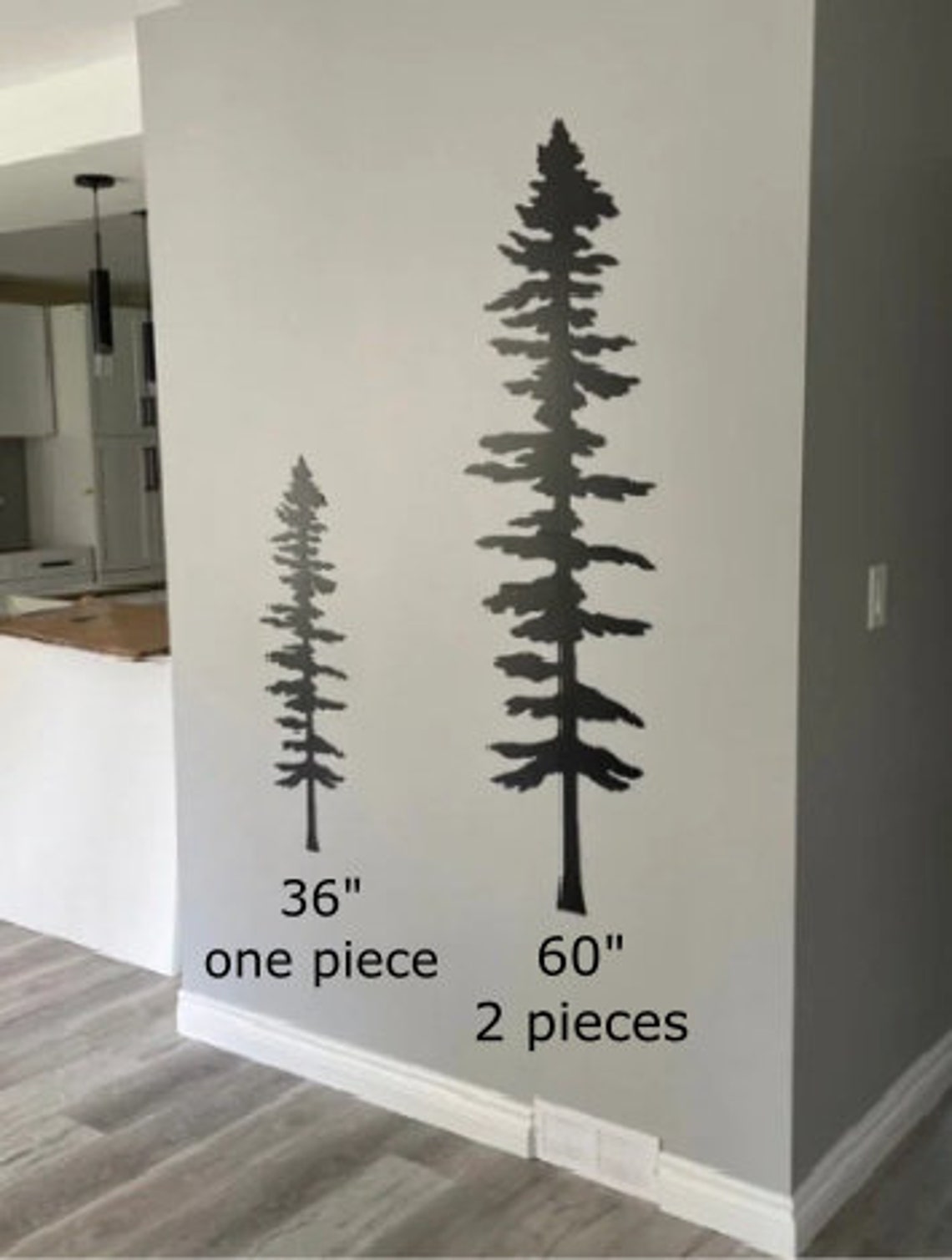 Rustic Sitka Tree Metal Wall Art: Nature-inspired Decor - Etsy