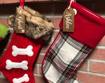 Stocking Tags Laser Engraved Stocking Tags Personalized - Etsy