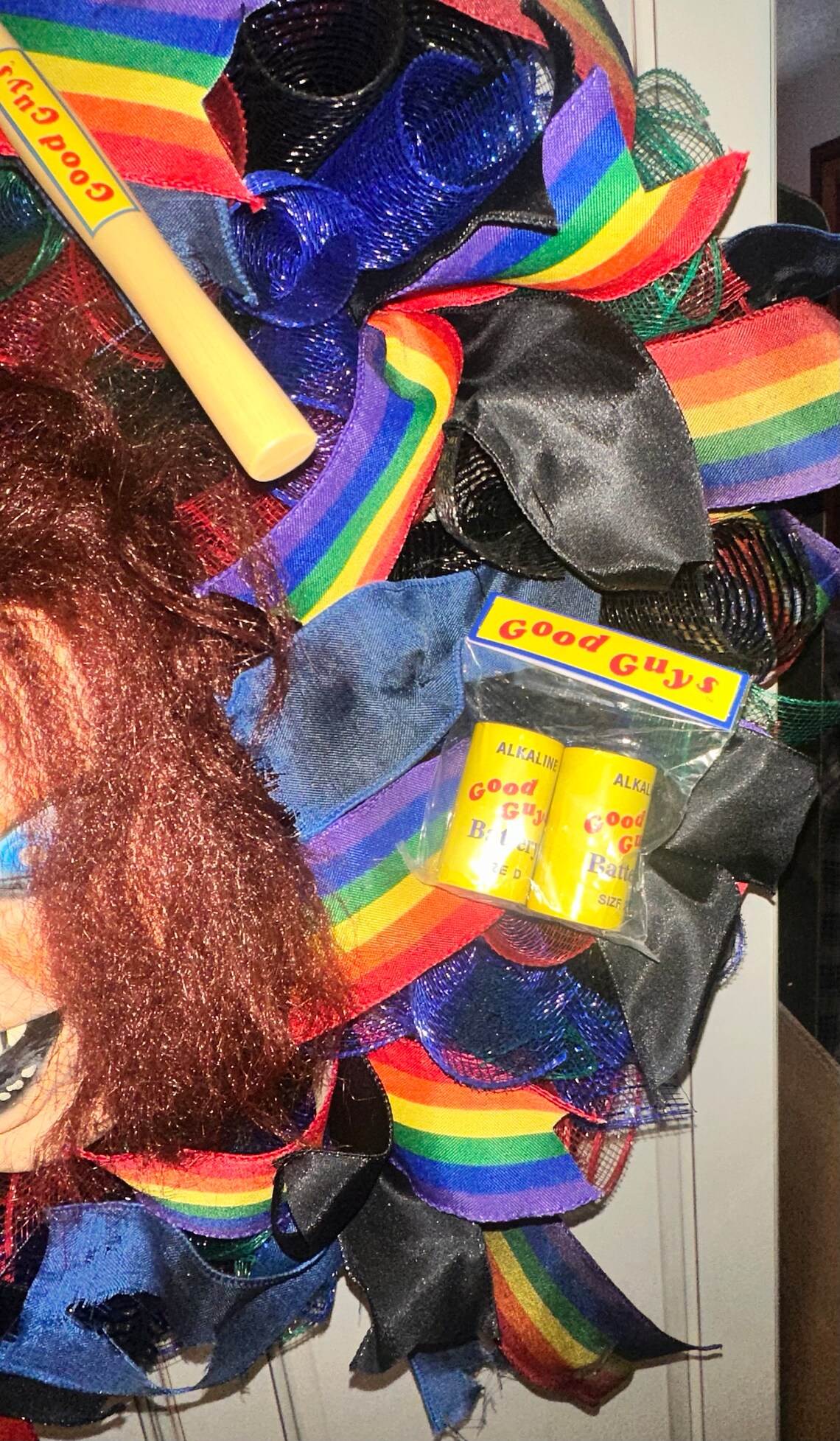 Horror Themed “chucky” Wreath - Etsy