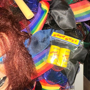 Horror Themed “chucky” Wreath - Etsy