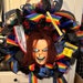 Horror Themed “chucky” Wreath - Etsy