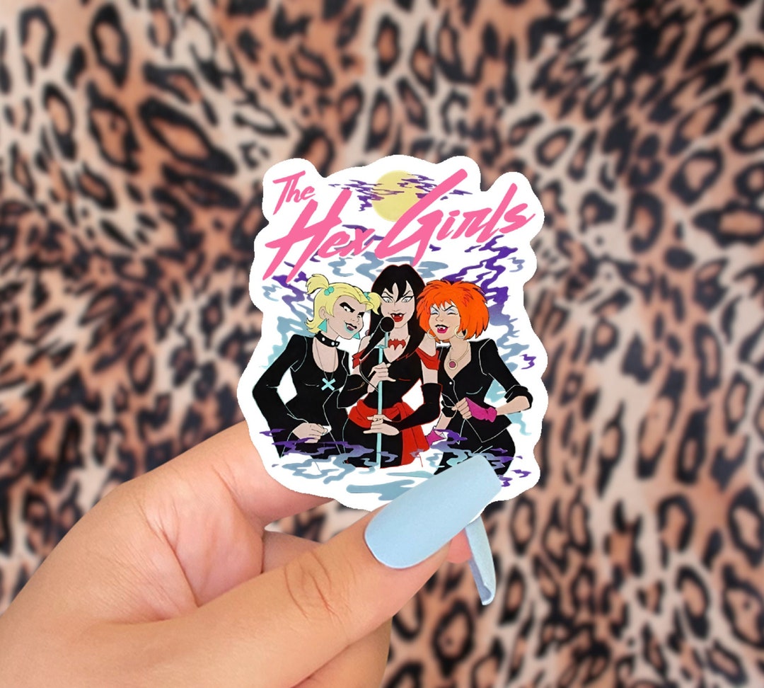 Hex Girls Sticker / Scooby Doo Inspired Sticker / Nostalgia Sticker ...
