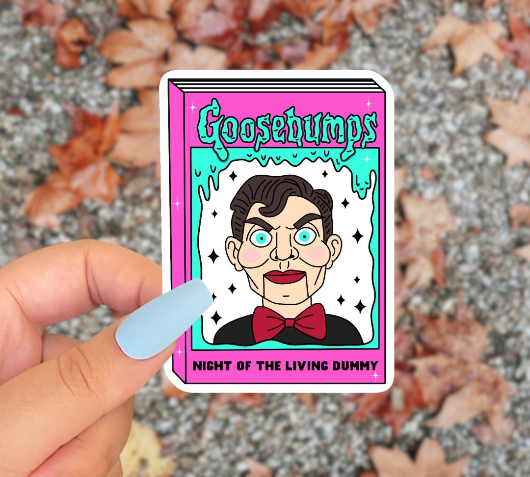 Goosebumps Sticker / Slappy Sticker / Slappy the Dummy / Goosebumps ...