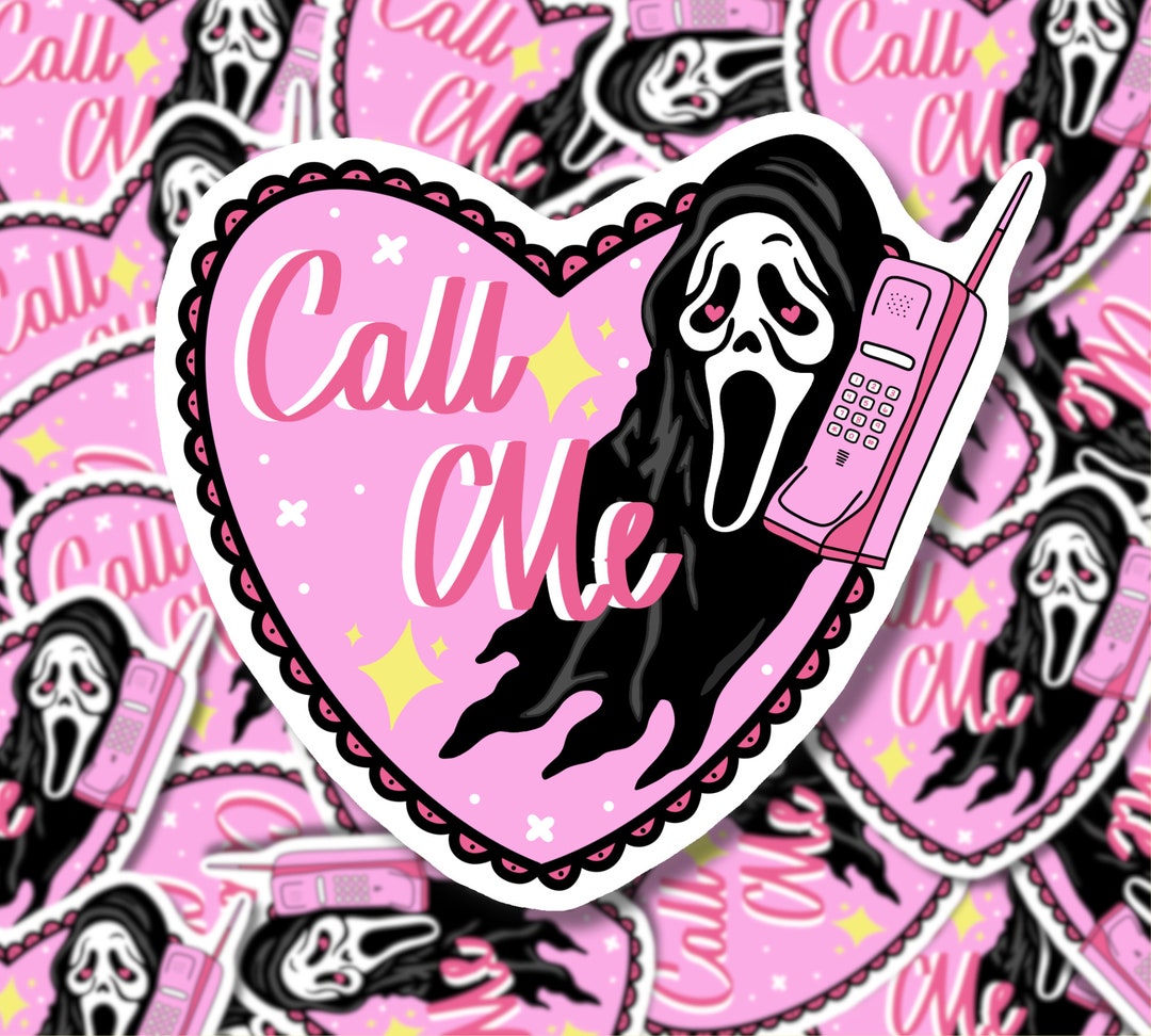 Cute Horror Sticker / Scary Movie Sticker / Horror Movie Sticker - Etsy