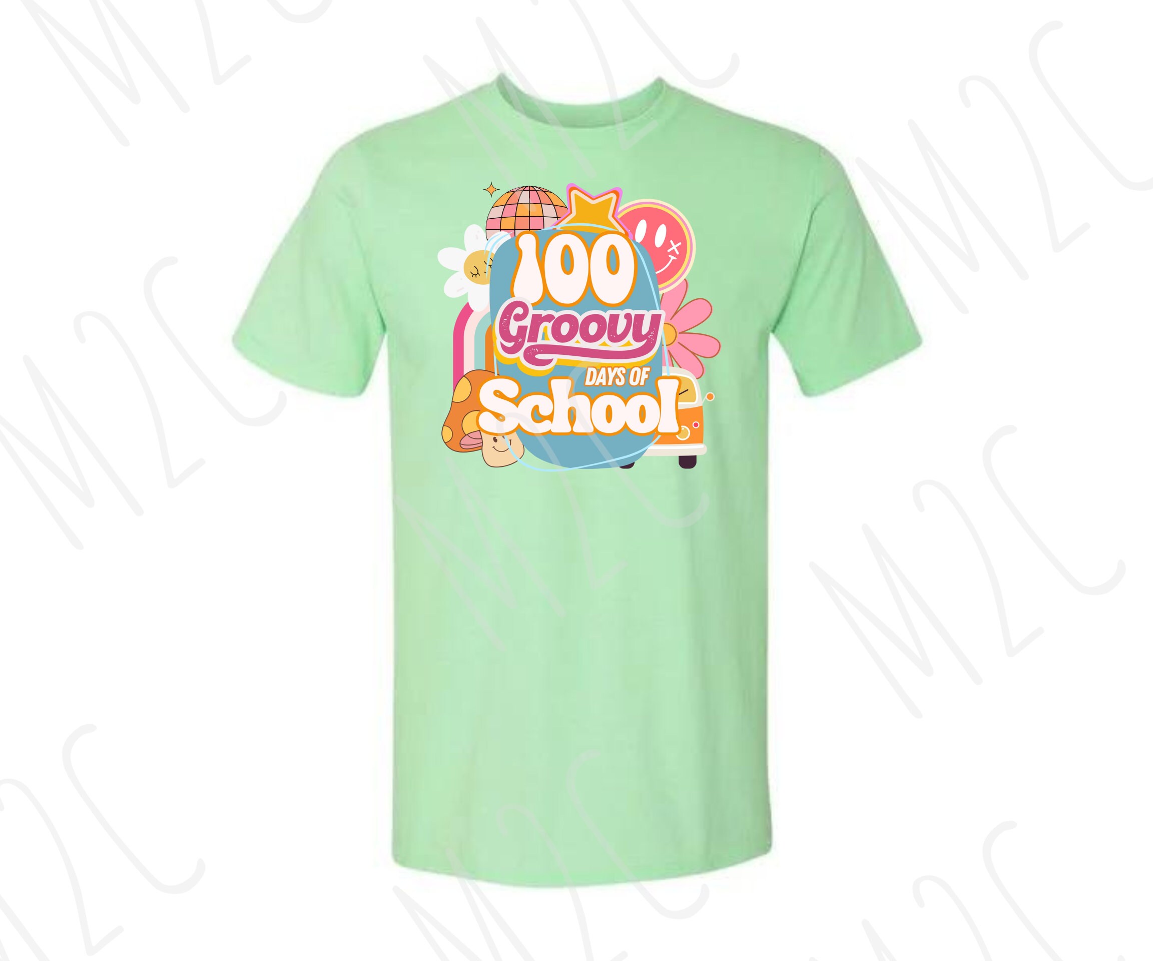 100 Groovy Days of School PNG DOWNLOAD ONLY - Etsy