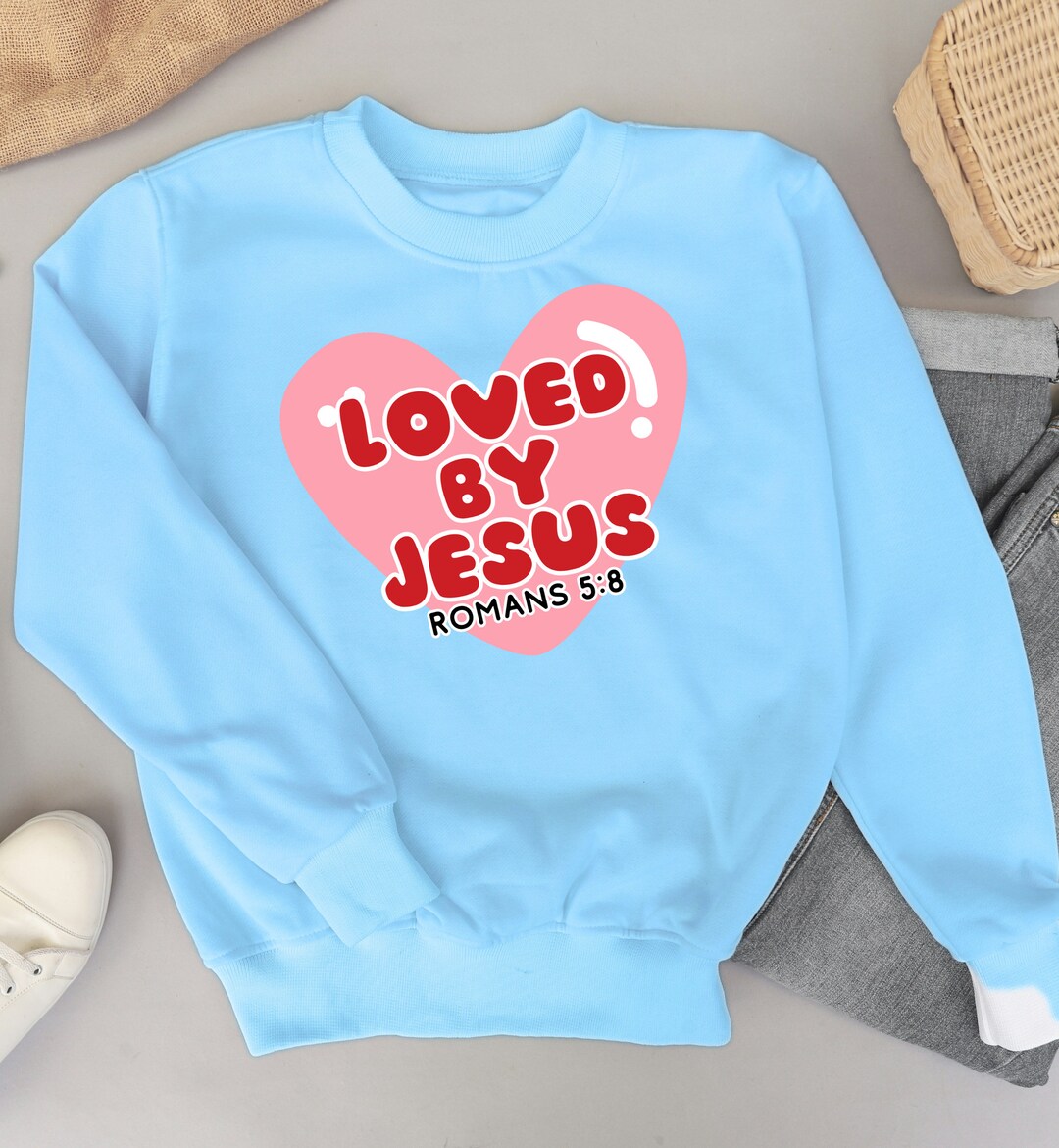 Loved by Jesus PNG DOWNLOAD ONLY - Etsy