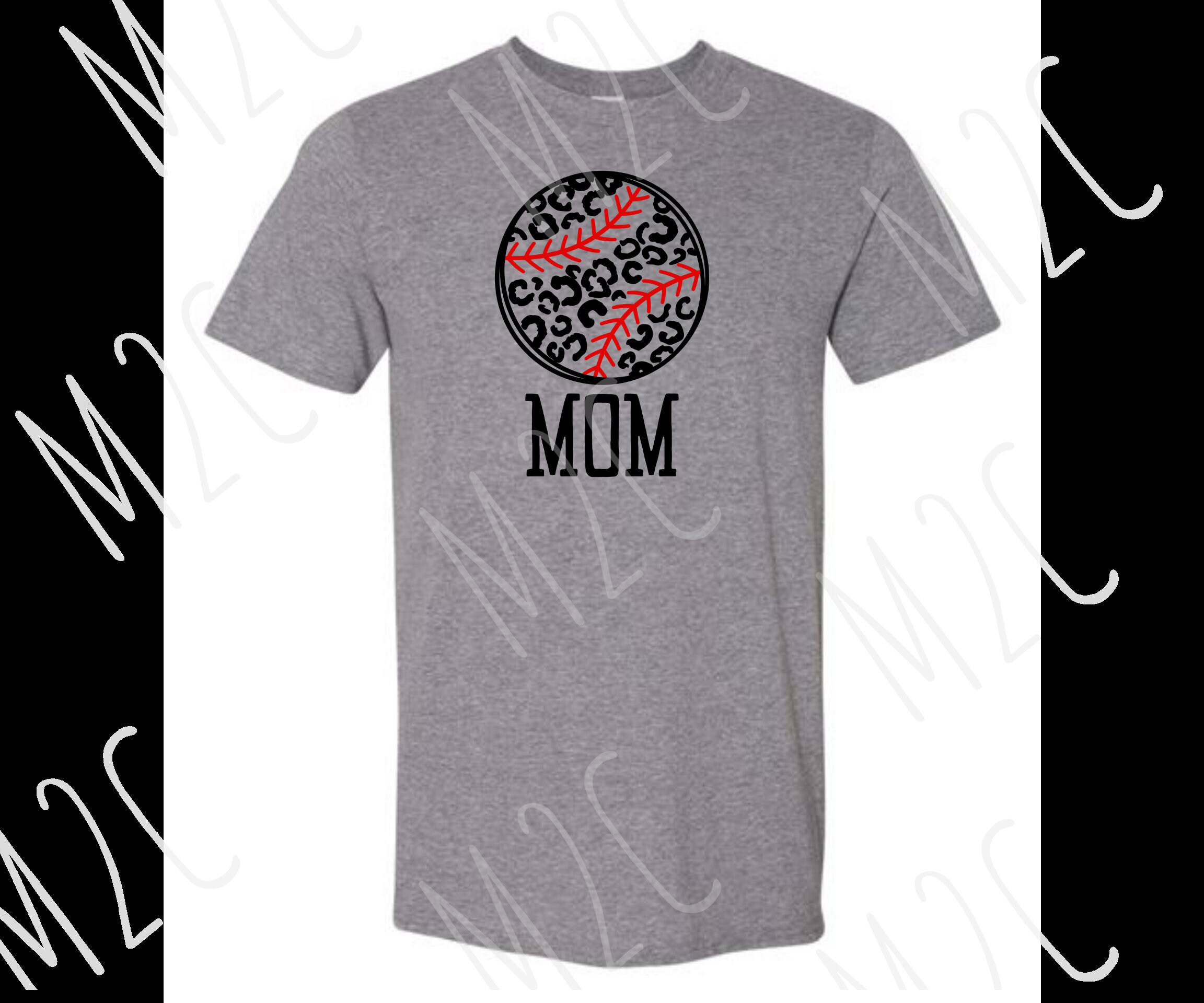 Baseball Mom Softball Mom Leopard PNG DOWNLOAD ONLY - Etsy