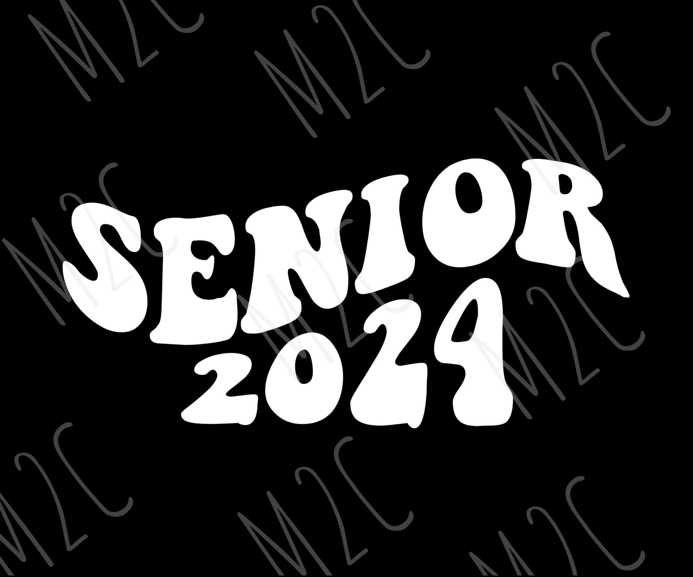 Senior 2024 PNG DOWNLOAD ONLY - Etsy