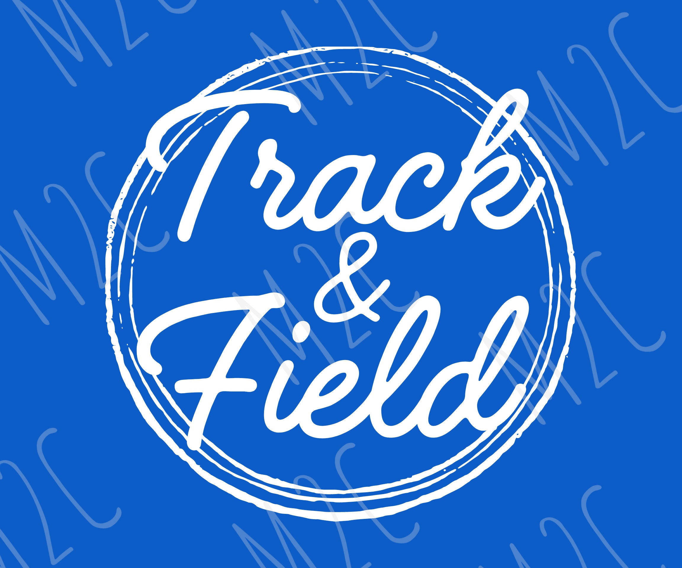 Track & Field Circle PNG DOWNLOAD ONLY - Etsy