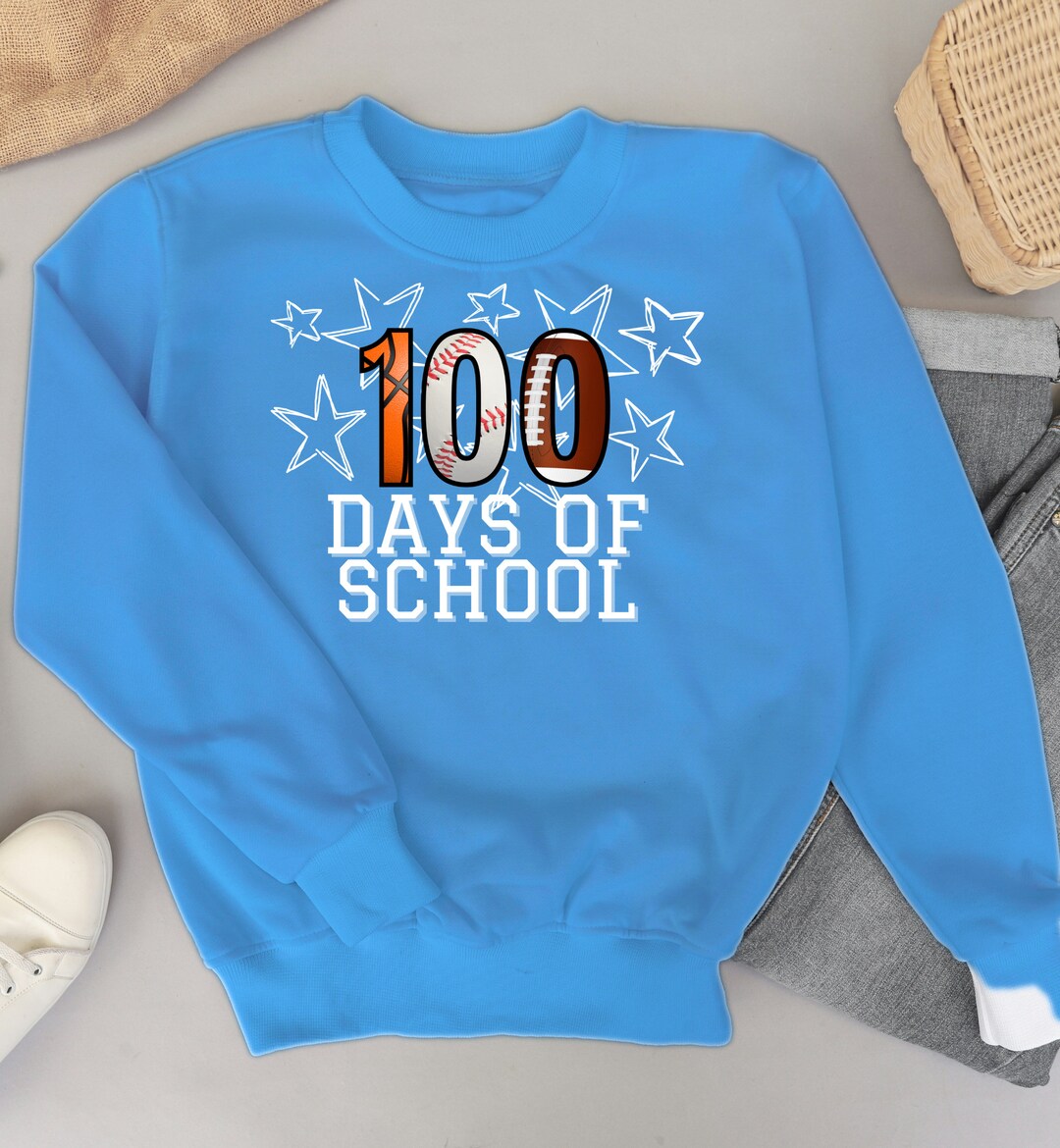 100 Days of School Sports PNG DOWNLOAD ONLY - Etsy