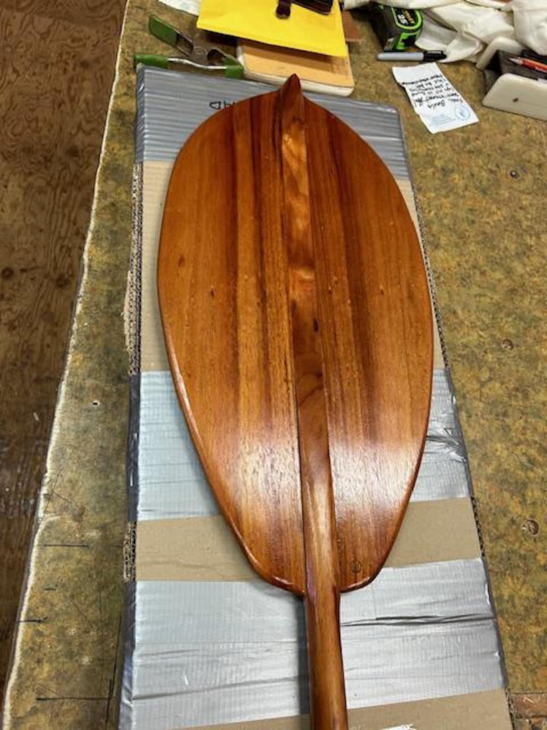 Koa Hawaiian Outrigger Canoe Paddle - Etsy