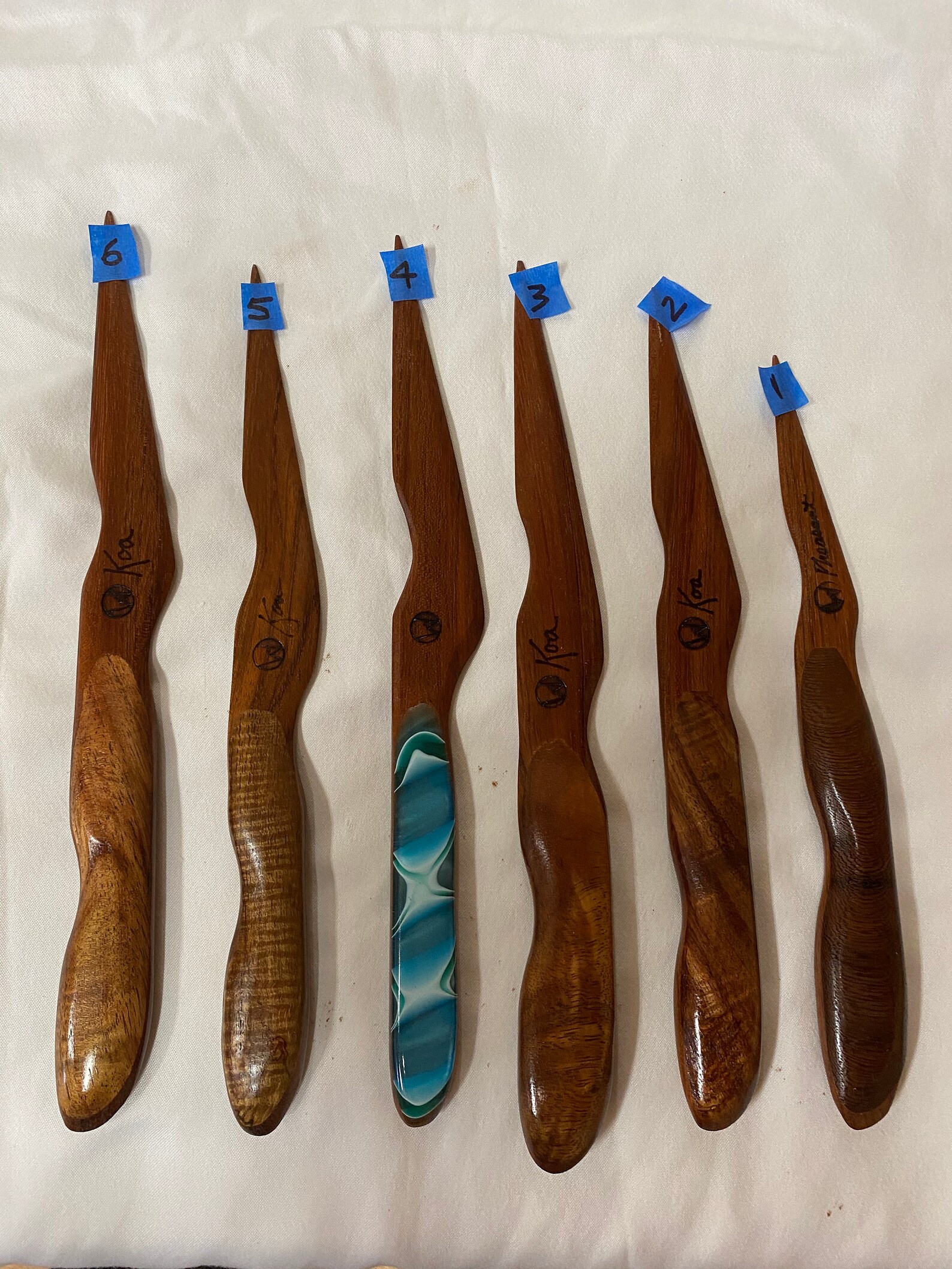 Letter Opener - Handmade Koa Wooden Letter Opener From Maui, Hawaii - Etsy