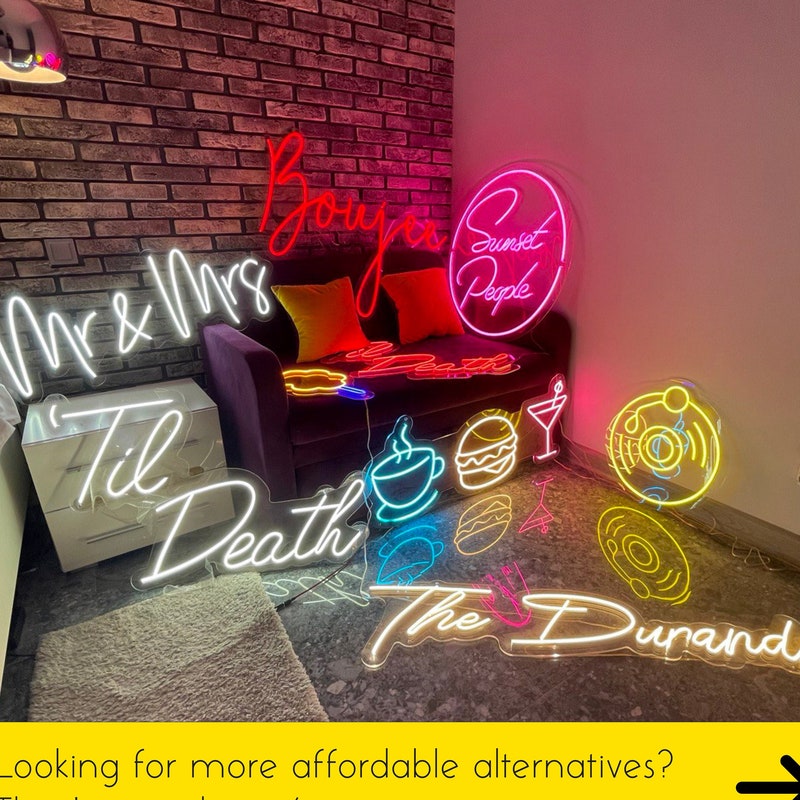 Custom Neon Sign - Etsy