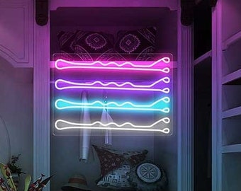 Neon Bobby Pins - Etsy