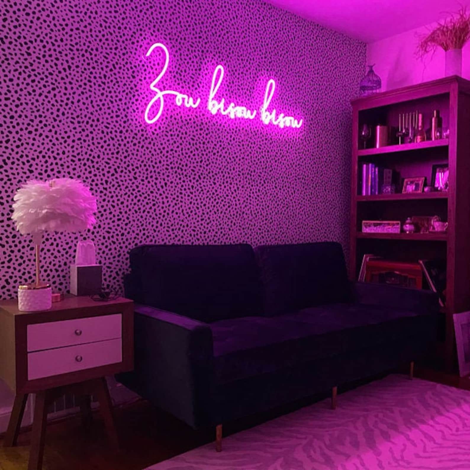 Bobby Pins Neon Sign Custom Neon Sign Neon Sign Bedroom LED | Etsy