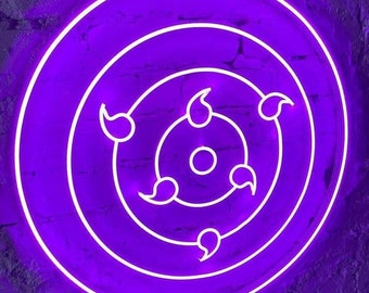 Sharingan Led Sign | Etsy