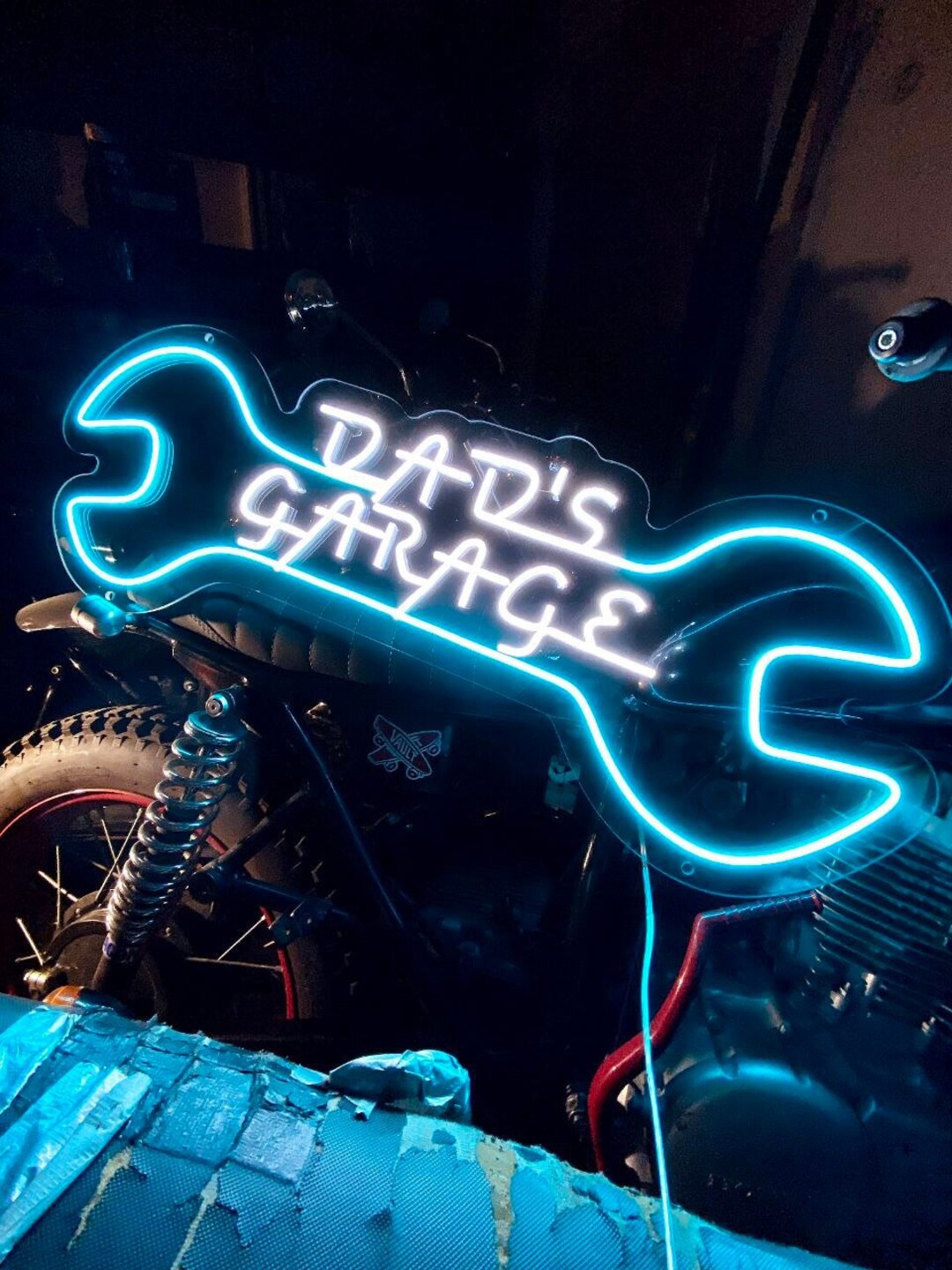 CUSTOM Garage Neon Sign - Etsy