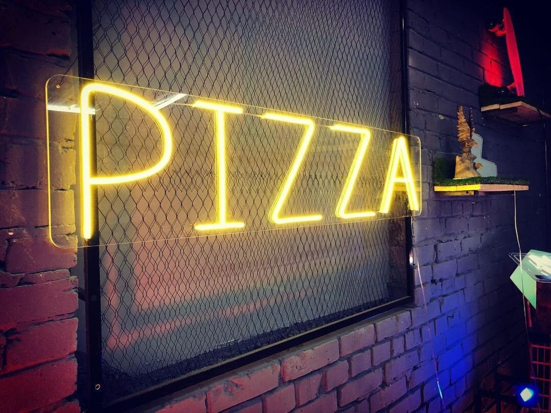 Pizza Neon Sign, Custom LED Light, Pizza Restaurant Decor, Neon Sign ...