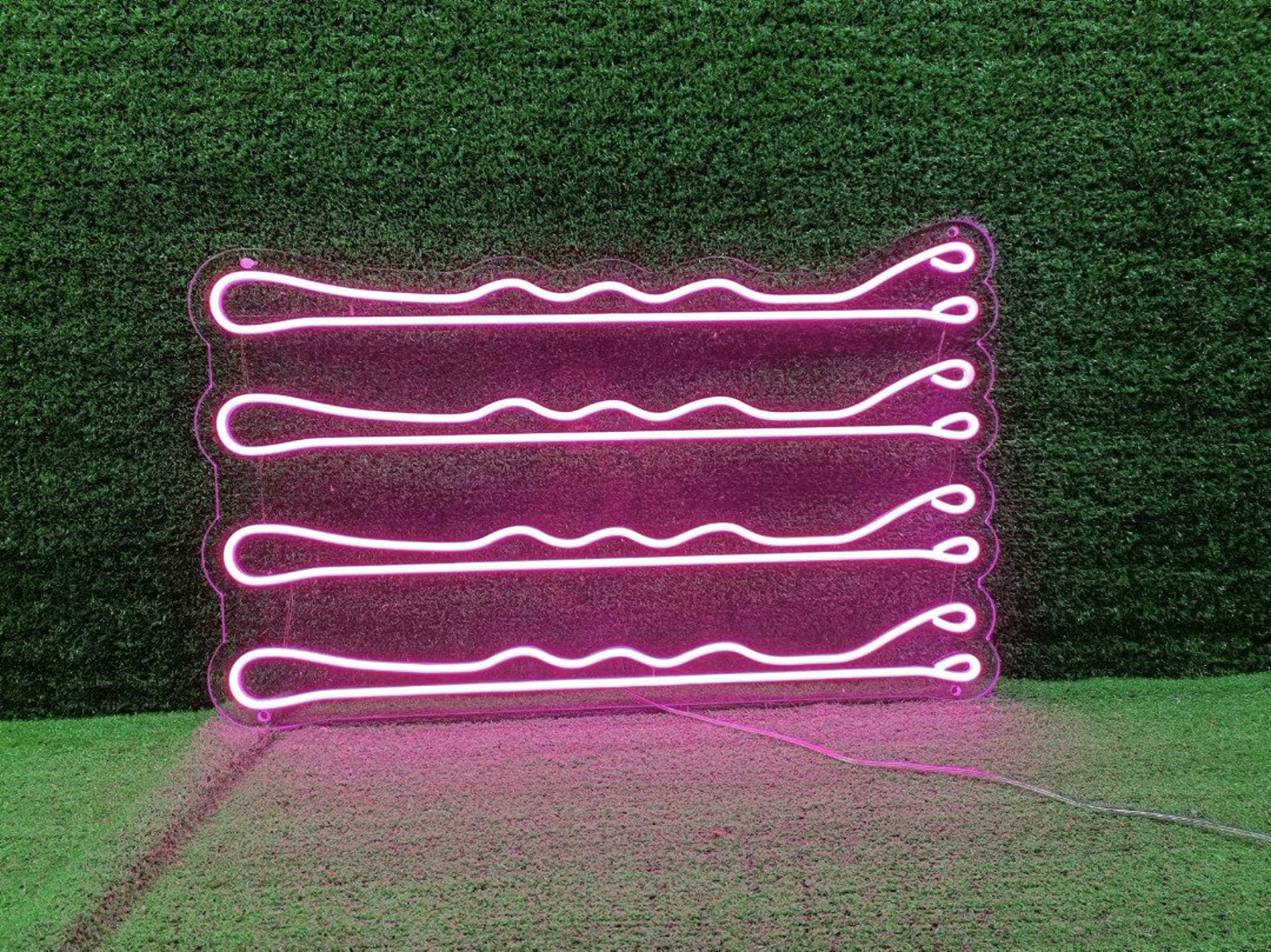 Bobby Pins Neon Sign Custom Neon Sign Neon Sign Bedroom LED - Etsy