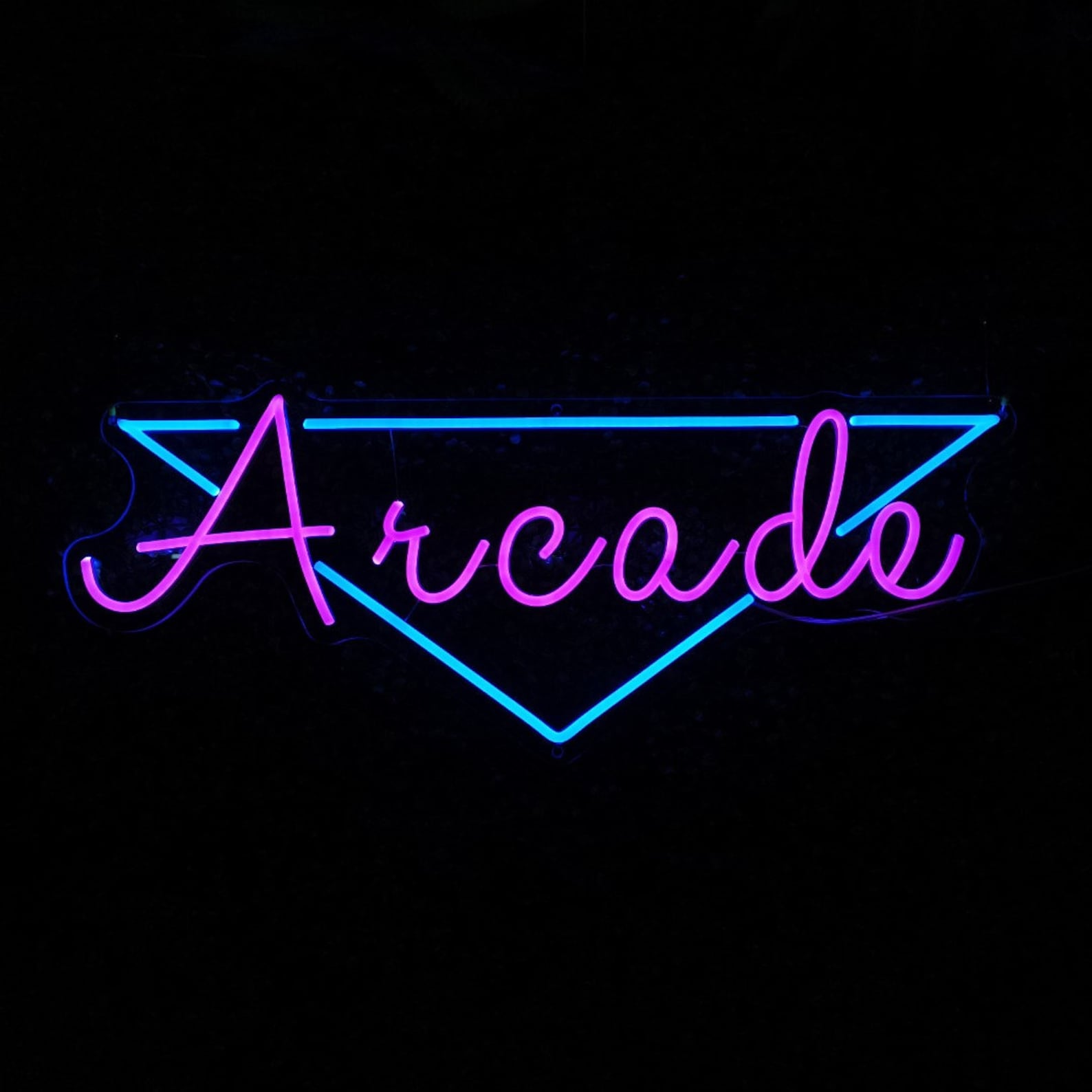 Arcade Neon Sign, Arcade LED Light up Light, Arcade Decor, Retro Neon ...