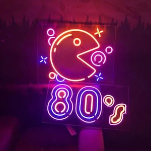 Retro Wave Neon Sign, Custom Neon Sign, Neon Sign Bedroom, LED Neon ...
