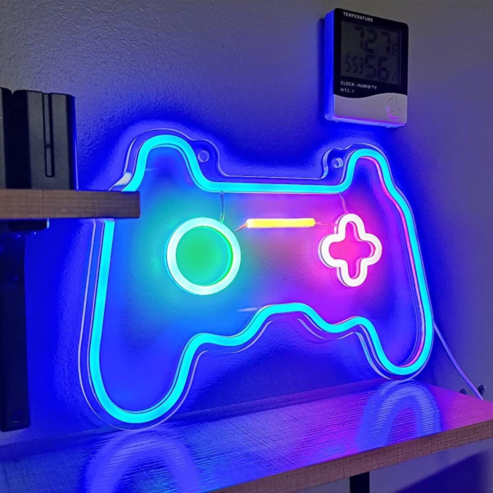 Gamer Room Neon Sign Gamepad Neon Sign LED Light up Sign - Etsy