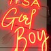 Baby Shower Neon Sign, Gender Reveal Sign, Boy or Girl Neon Light - Etsy