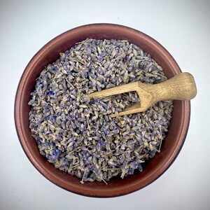 100% Organic Greek Lavender Flower Buds Lavandula Officinalis Superior ...