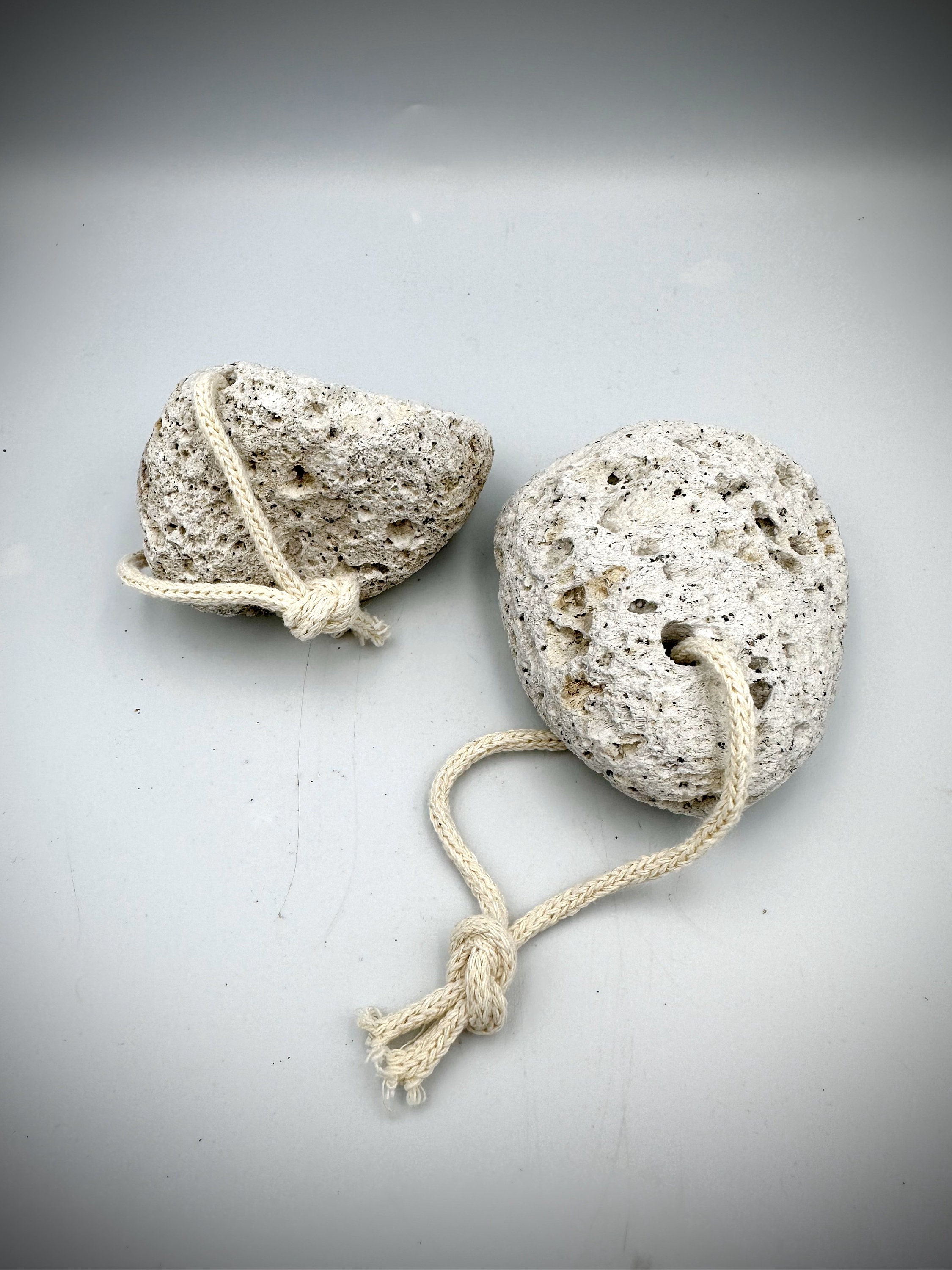 100% Greek Natural Volcanic Pumice Stone With Rope 9cm-3.5in - Etsy