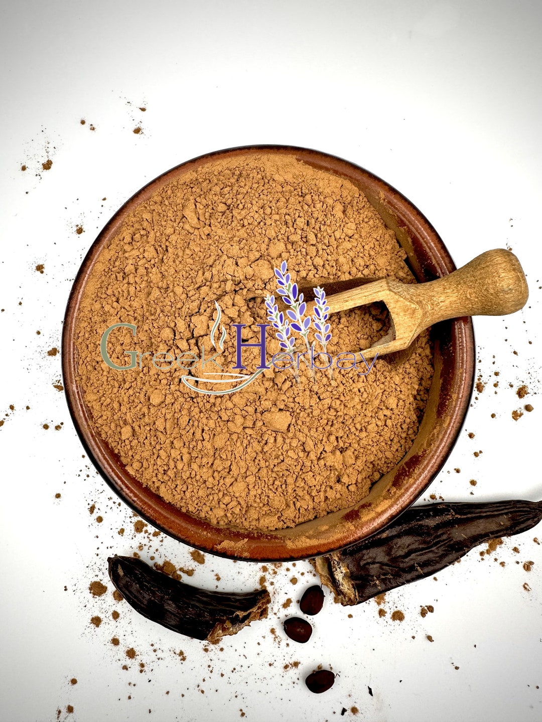 Greek Carob Powder Ceratonia Siliqua Superior Quality Carob Powder - Etsy