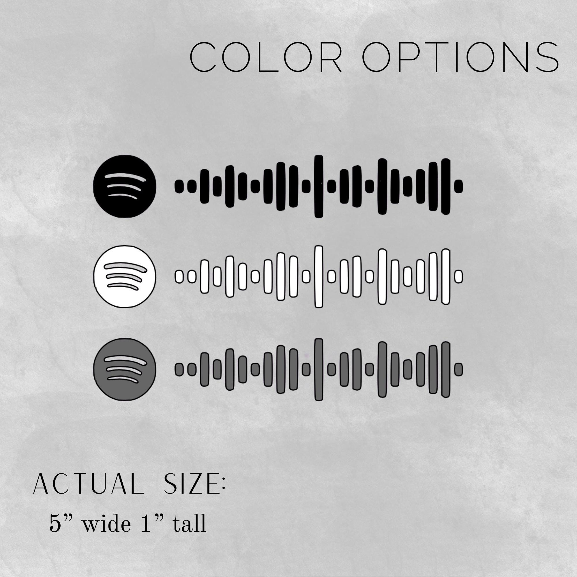 FDT X YG Spotify Scan Code Vinyl Decal (1x5") - Etsy