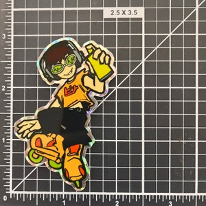 Beat Jet Set Radio Holographic Sticker - Etsy