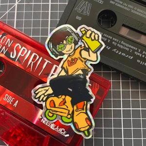 Beat Jet Set Radio Holographic Sticker - Etsy