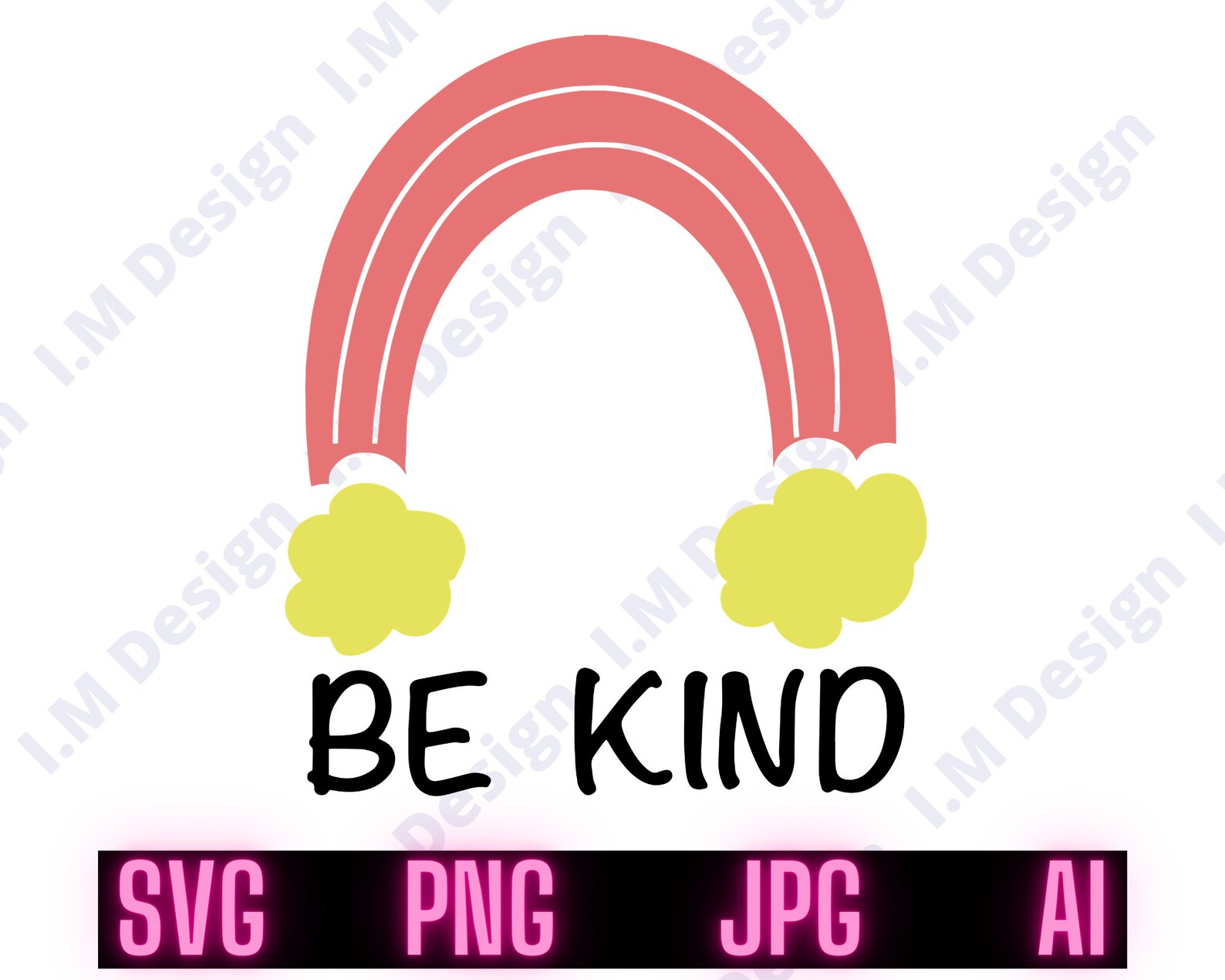 Rainbow Svg Be Kind Svg Be Kind Rainbow Svg Color Rainbow - Etsy Italia