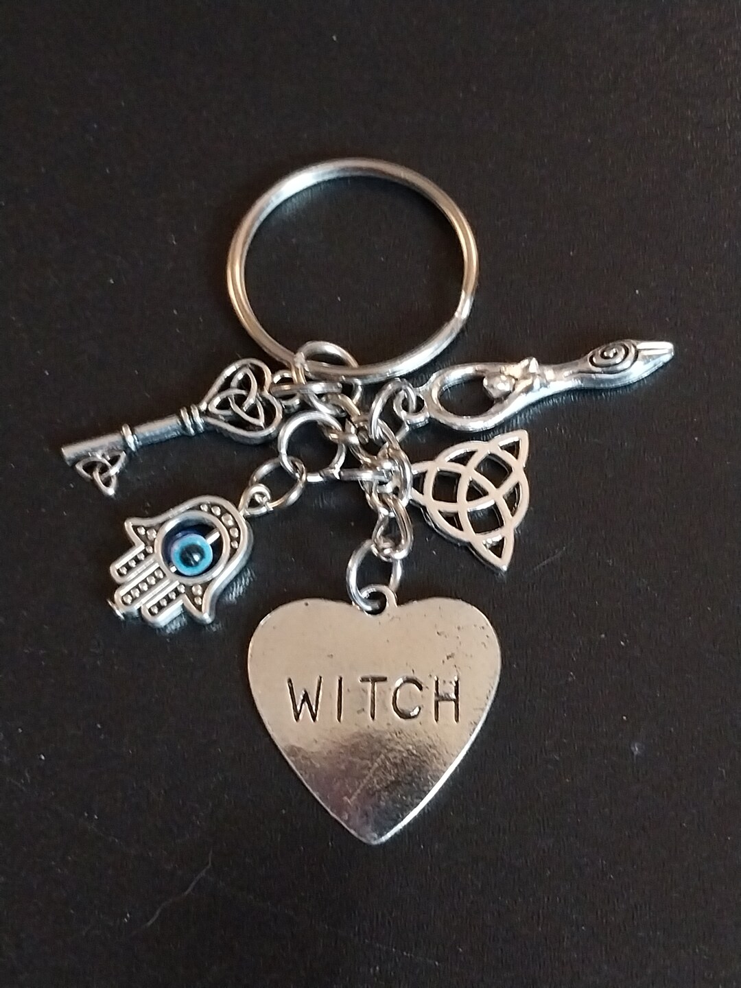 Wicca Keychain, Wiccan Keychain, Witch Keychain - Etsy