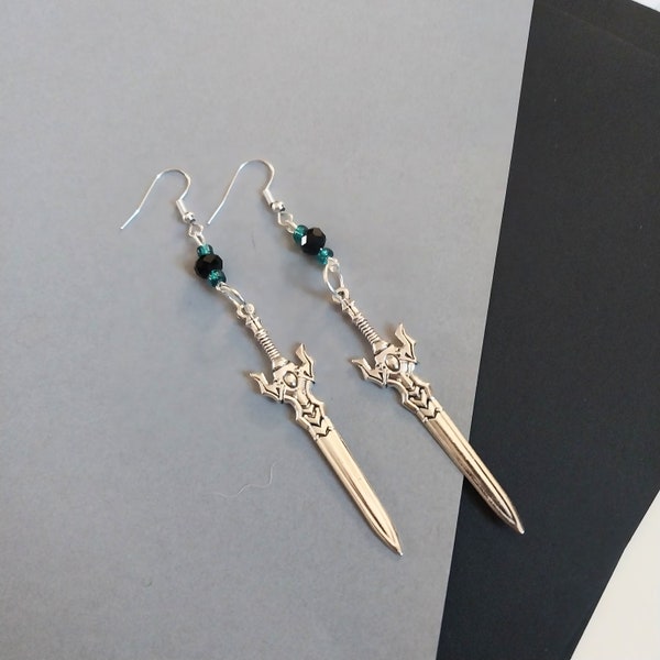 Sword Earrings - Etsy