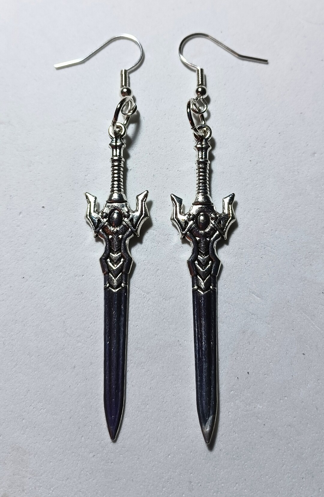 Modern Style Sword Dangling Earrings Knife Earrings Sword - Etsy