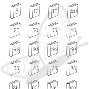 Reading Chart PDF | Digital Download Only - Etsy