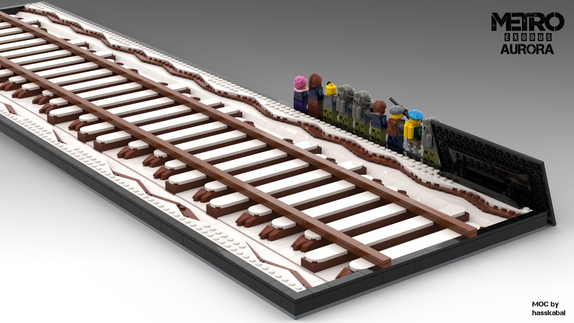 MOC Metro Exodus - Aurora - Building Instructions - Etsy