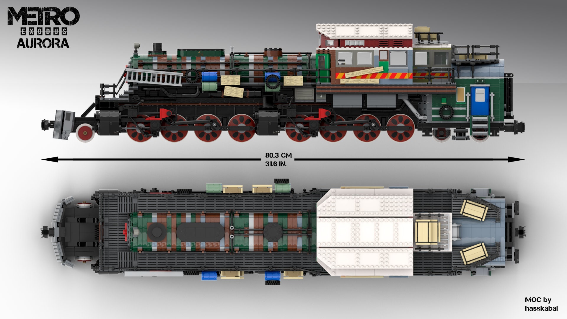 MOC Metro Exodus - Aurora - Building Instructions - Etsy